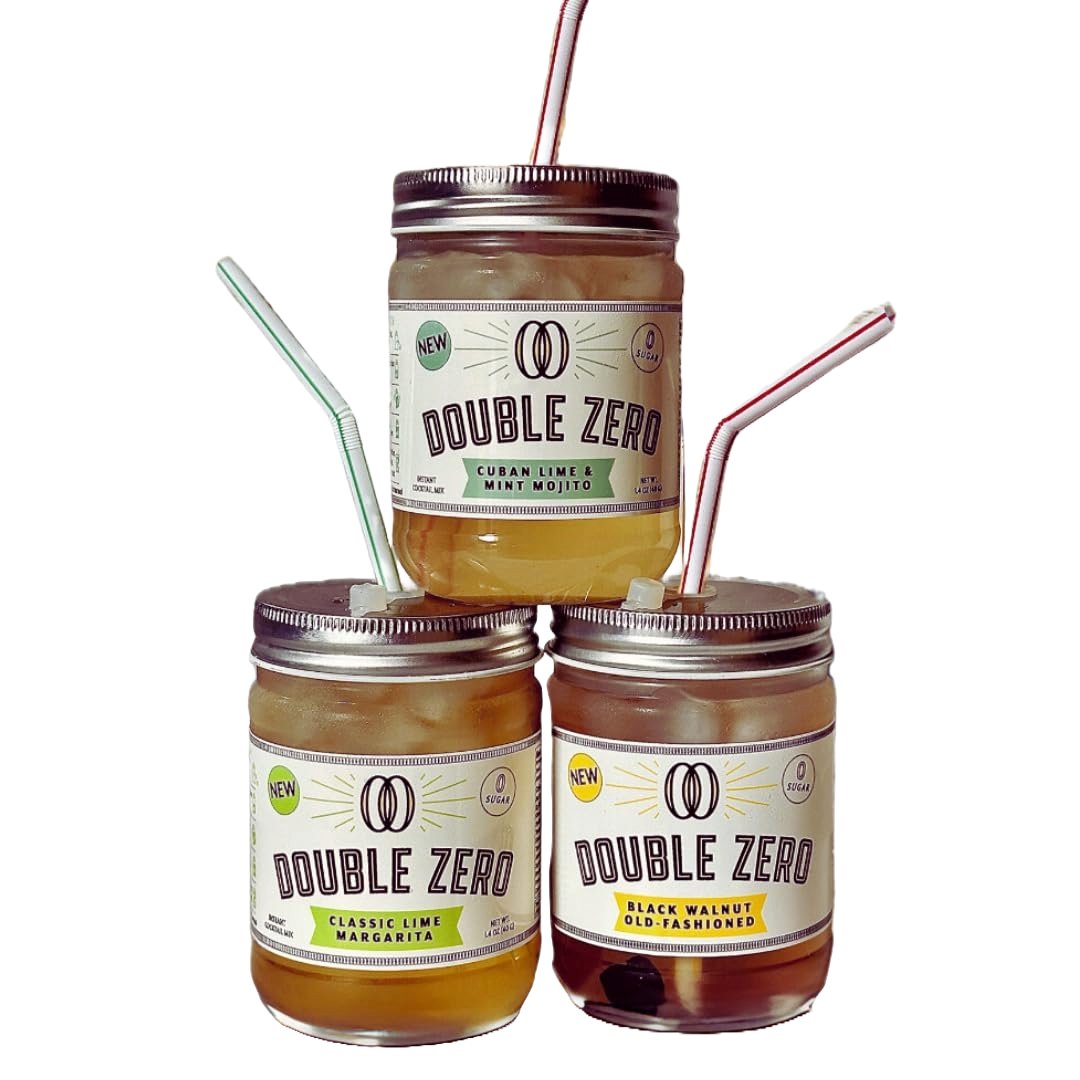 Craft Cocktail Sampler Trio | Double Zero Mixers – DOUBLE ZERO COCKTAILS